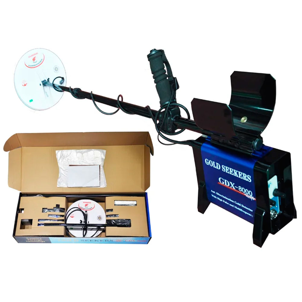 GDX8000 Professional 10 Meter Depth Underground Metal Detector Gold ...
